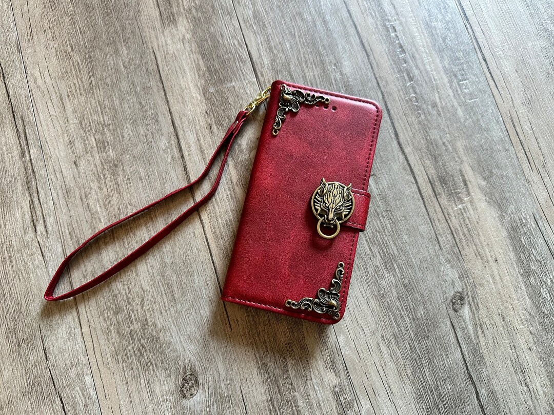 Final Fantasy 7 Cloudy Wolf Phone Leather Wallet Removable Case for ...