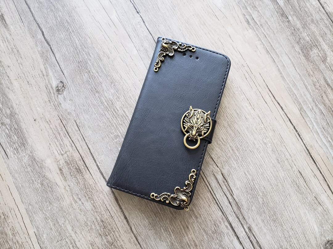 Final Fantasy 7 Cloudy Wolf Phone Wallet Case for iPhone X XS XR 11 Pro ...