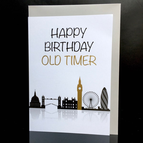 Old Timer Birthday - Etsy