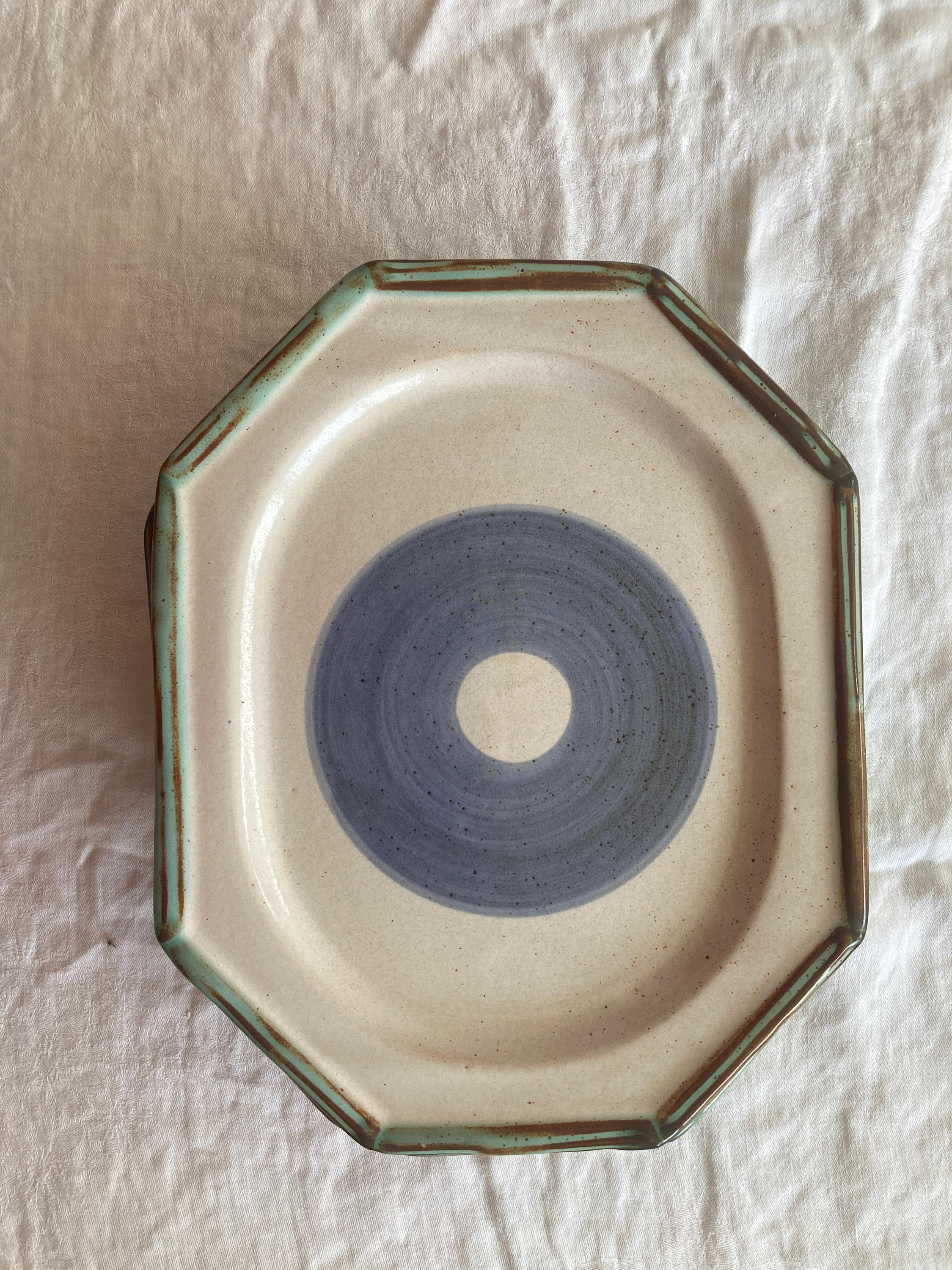 LA ROUE Vallauris Vintage Ceramic Plate Decor Georges PELLETIER 1960s ...