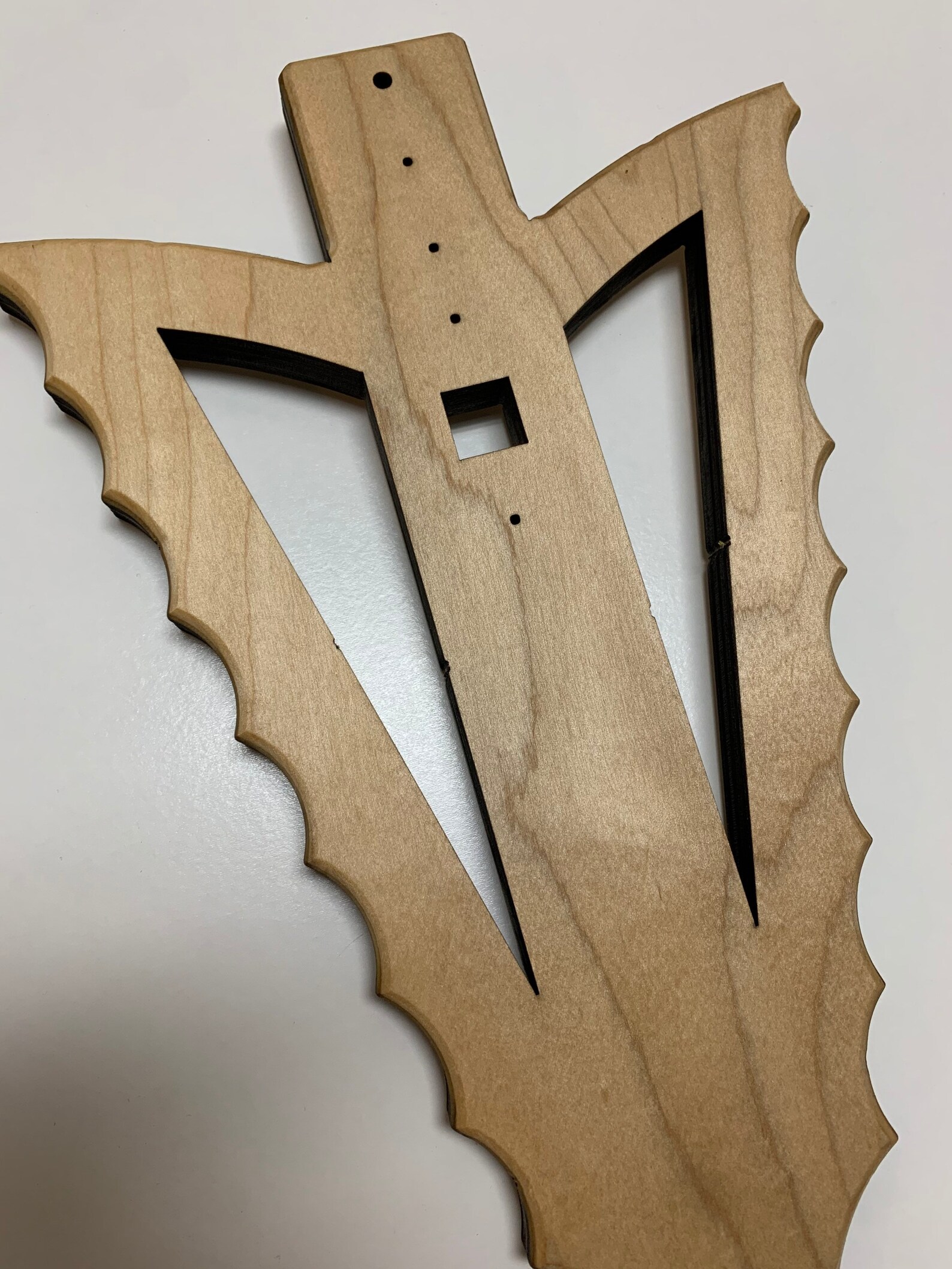 Maple Ply Arrowhead Wooden Plaques European Mount | Etsy