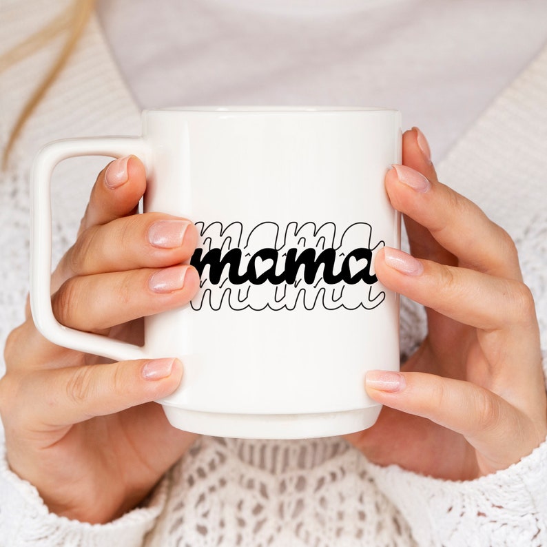 MAMA Outline SVG, Mama Png, Mama Svg Varsity, Mama Svg Cheetah ...