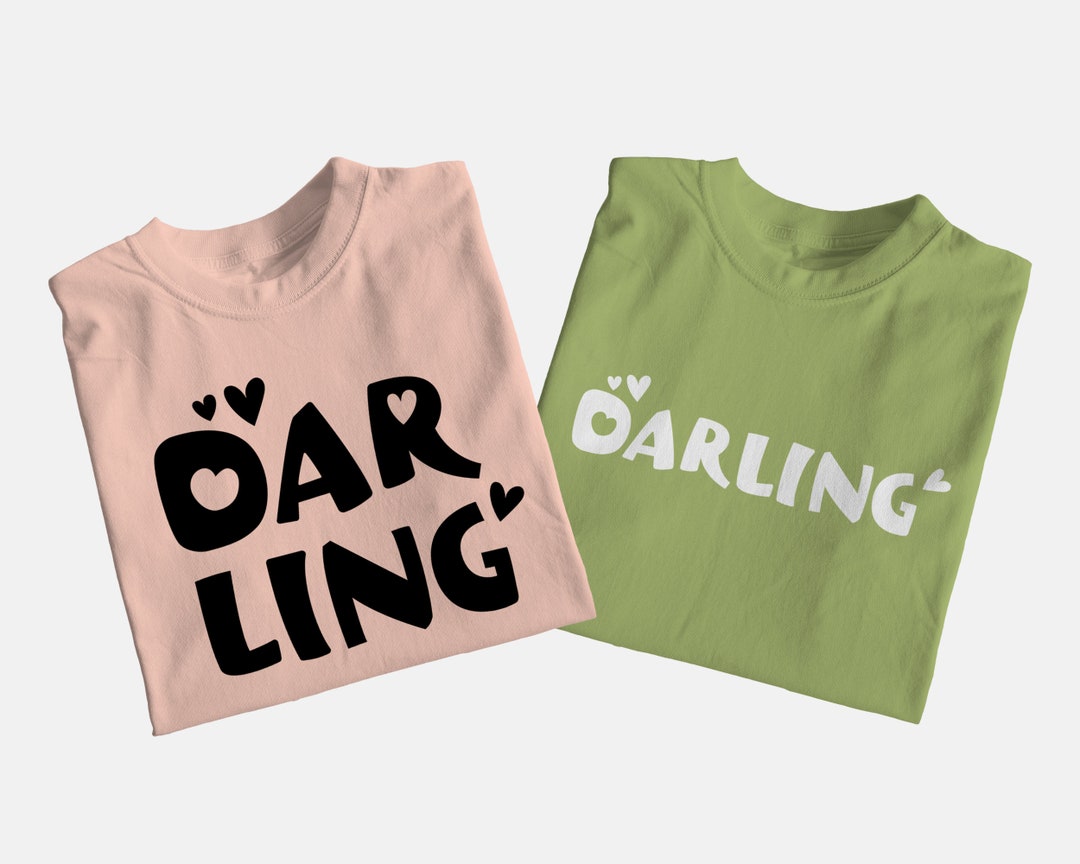 Darling SVG, Darling With Hearts Svg, Cricut, Silhouette, SVG, PNG ...