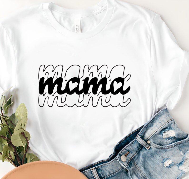 MAMA Outline SVG, Mama Png, Mama Svg Varsity, Mama Svg Cheetah ...