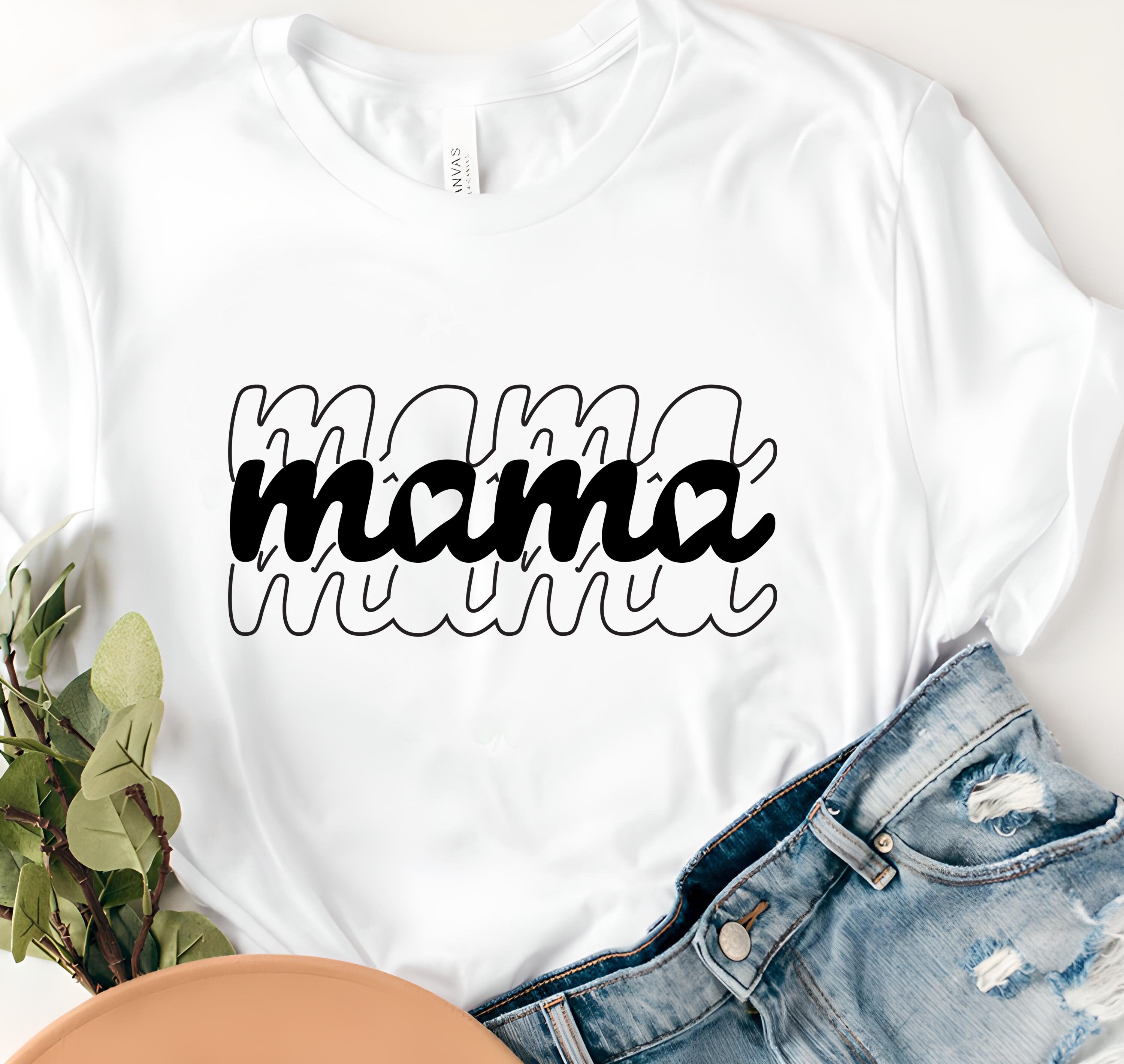 MAMA Outline SVG, Mama Png, Mama Svg Varsity, Mama Svg Cheetah ...