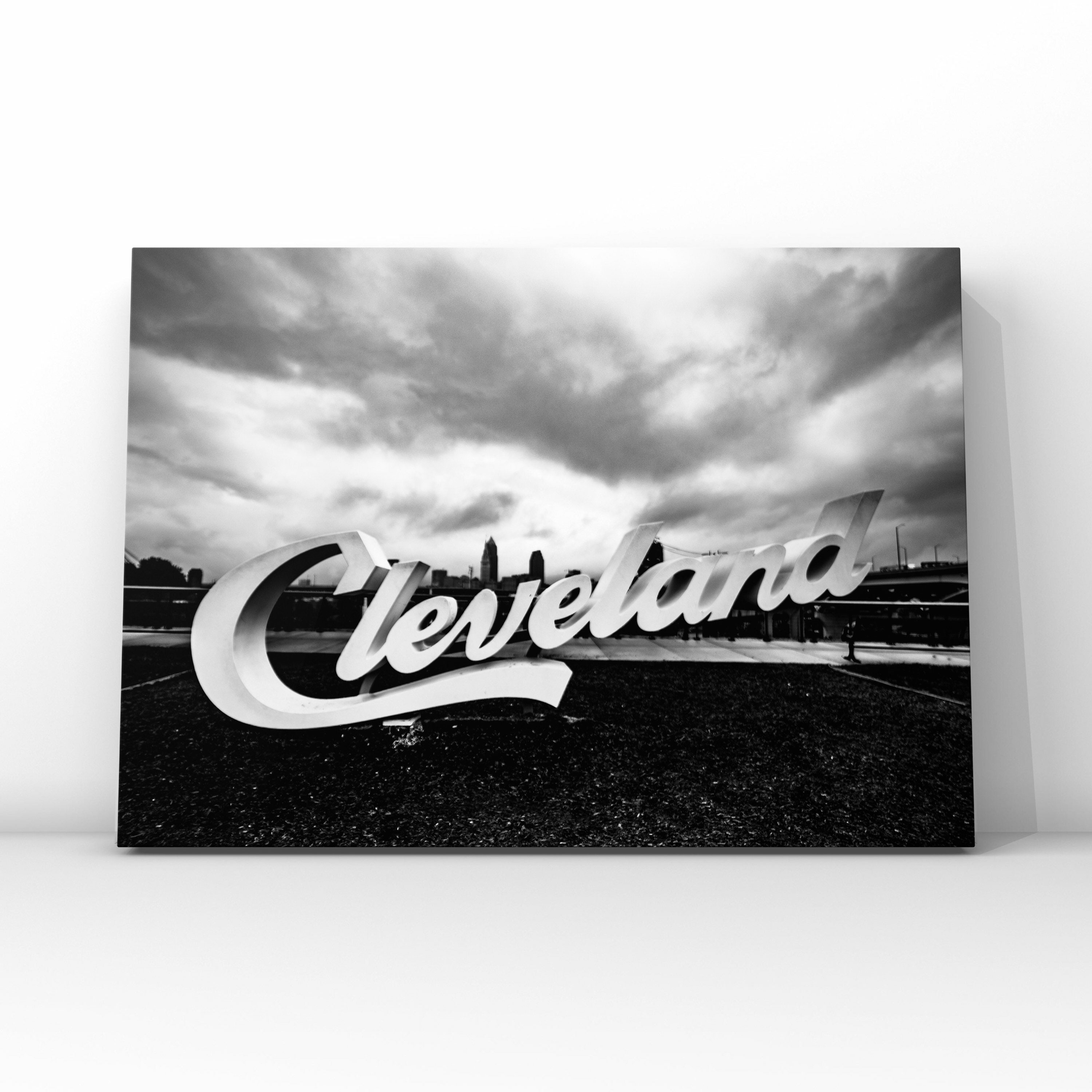 Script Cleveland Sign Cleveland Ohio - Etsy France