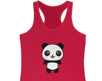 Panda Tank Top | Etsy