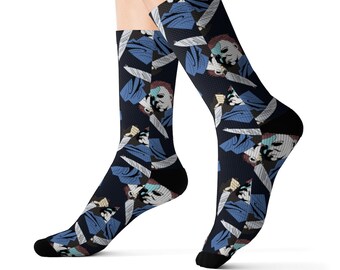 Horror Movie Socks - Etsy
