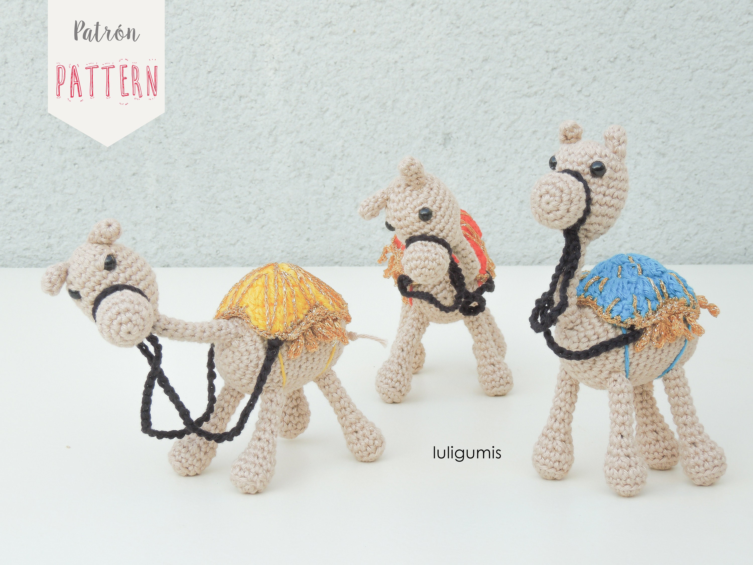 Patterns to Make Camels Amigurumis Crochet Camels Pattern - Etsy