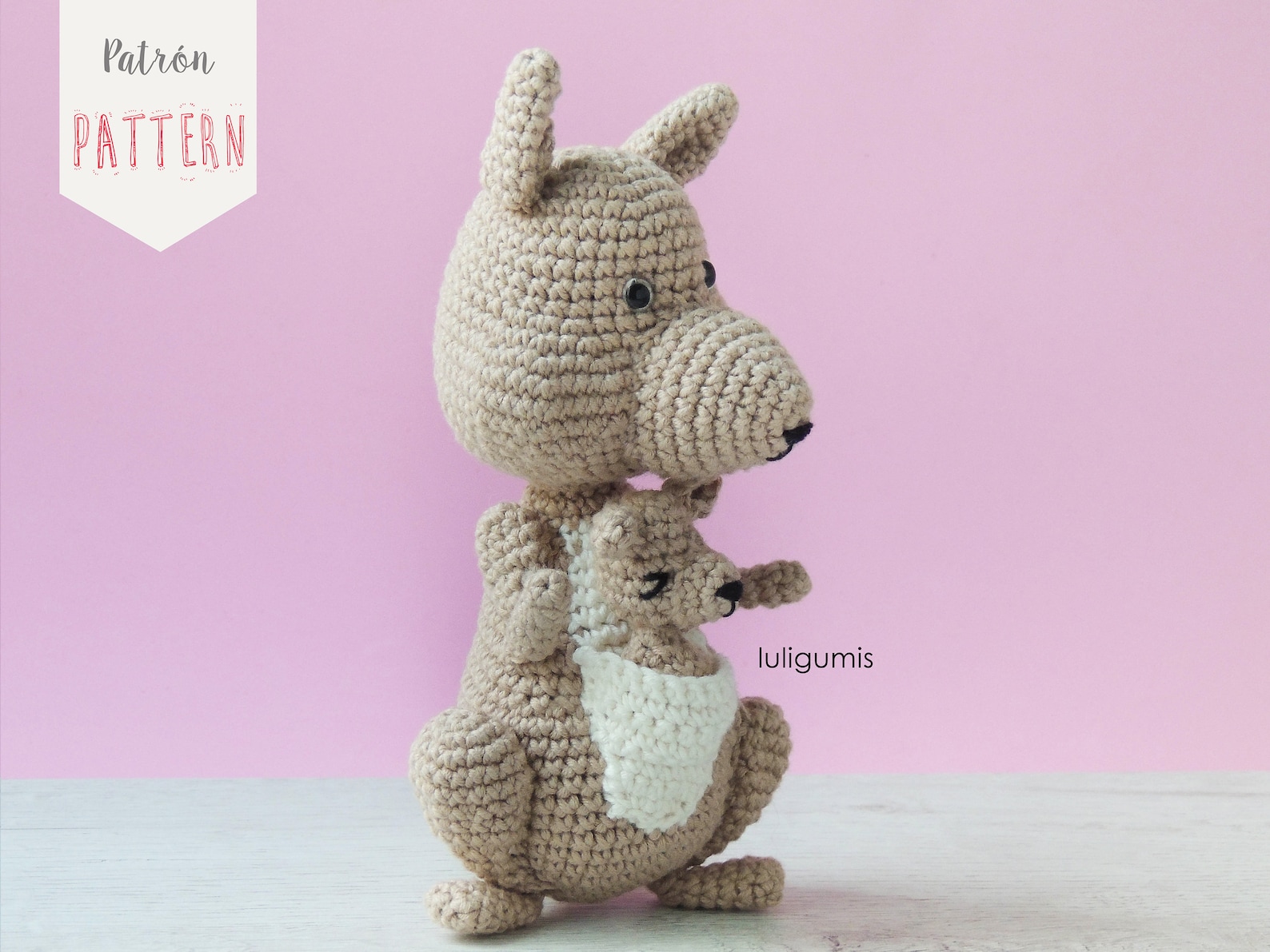 Kangaroo Amigurumi Pattern Kangaroo Crochet Pattern | Etsy