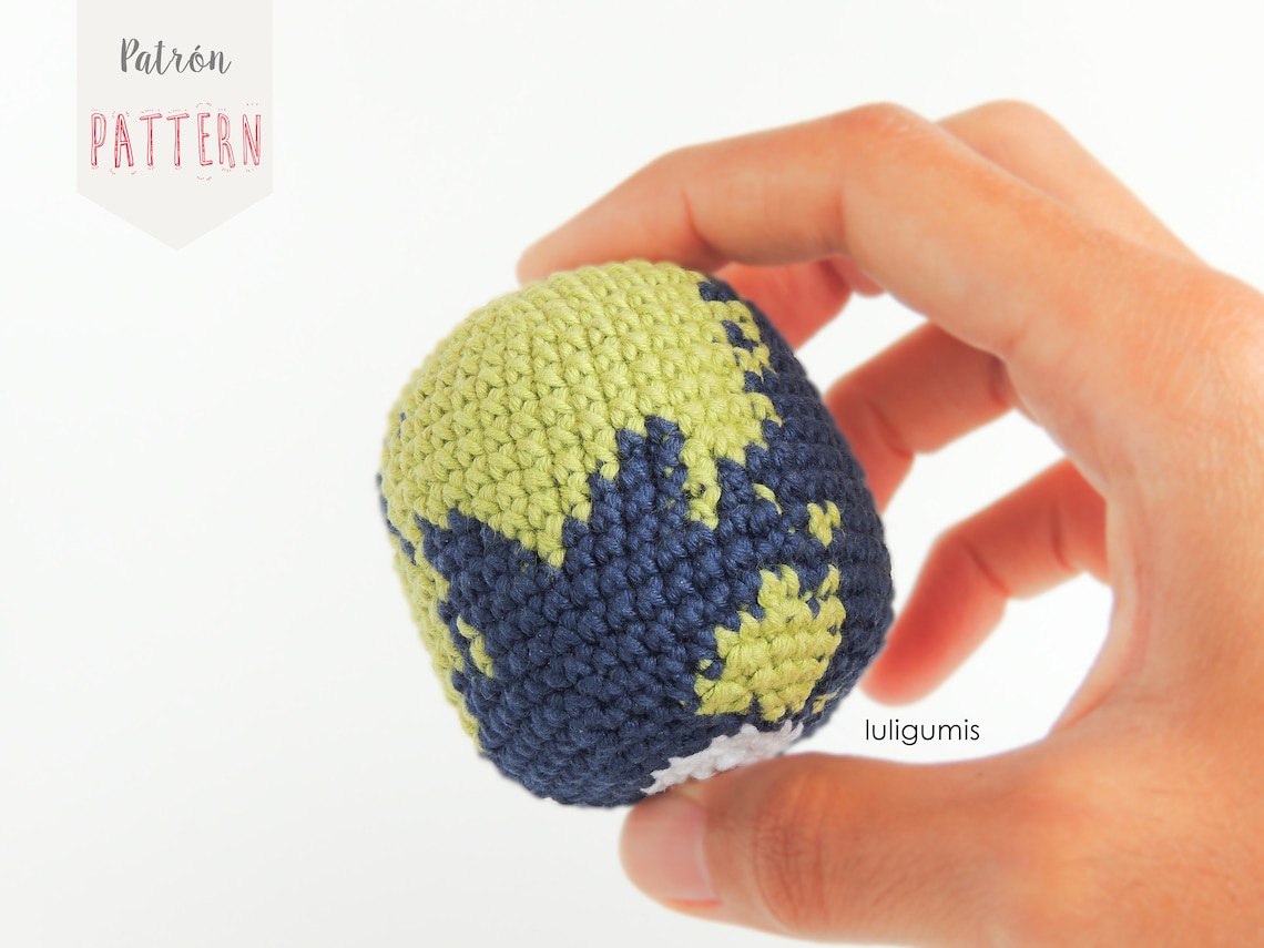 Earth Amigurumi Pattern Planet Earth Crochet Pattern | Etsy