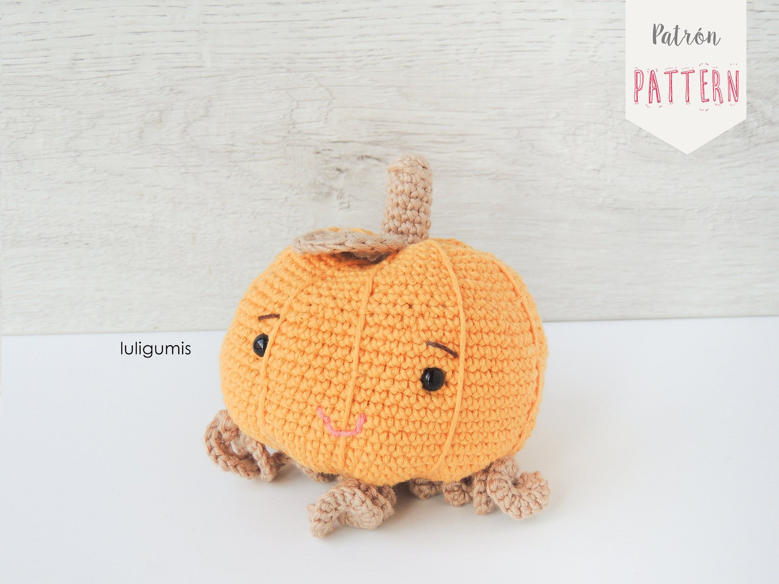 Fall Amigurumi Crochet Pattern: Pumpkin, Acorn, Mushroom (PDF Pattern ...