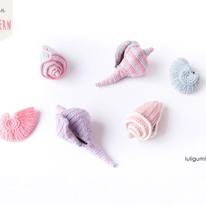 Sea Snails Crochet Pattern Shell Crochet Pattern Starfish Crochet ...