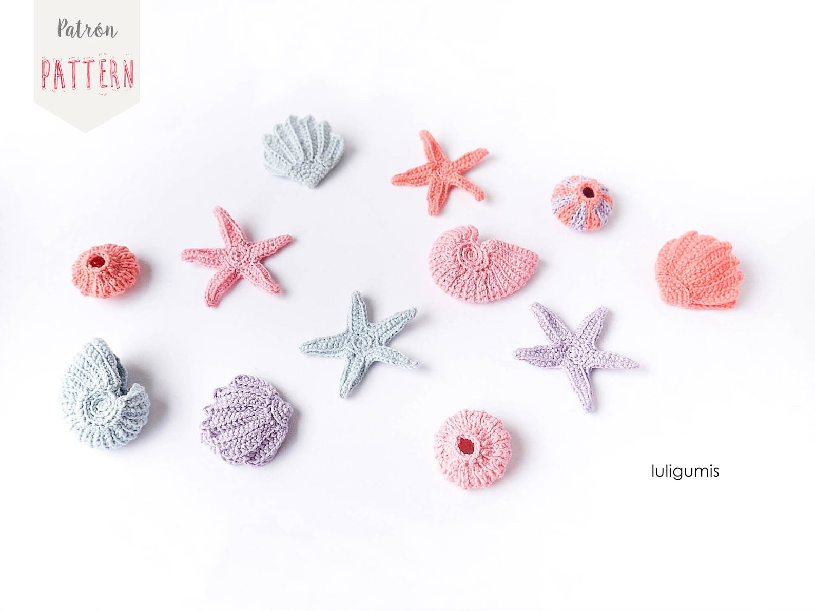 Sea Snails Crochet Pattern Shell Crochet Pattern Starfish Crochet ...
