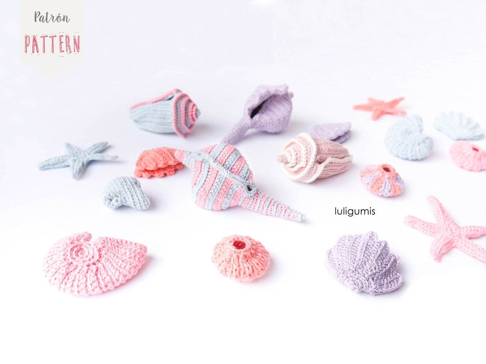 Sea Snails Crochet Pattern Shell Crochet Pattern Starfish - Etsy