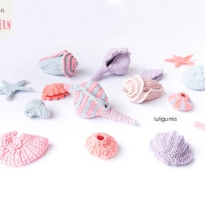 Sea Snails Crochet Pattern Shell Crochet Pattern Starfish Crochet ...