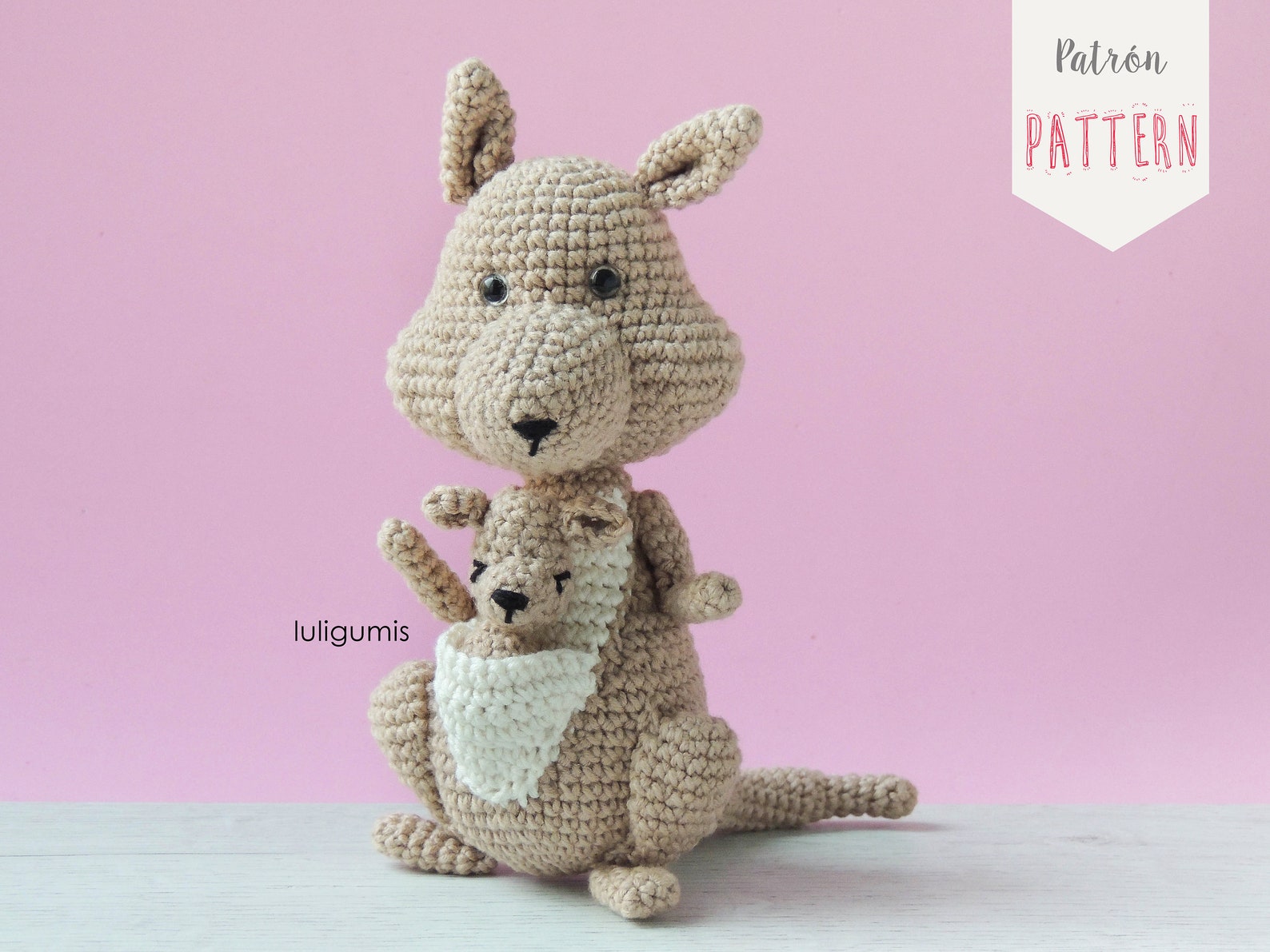 Kangaroo Amigurumi Pattern Kangaroo Crochet Pattern | Etsy