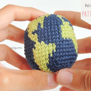 Earth Amigurumi Pattern Planet Earth Crochet Pattern Environment Day ...