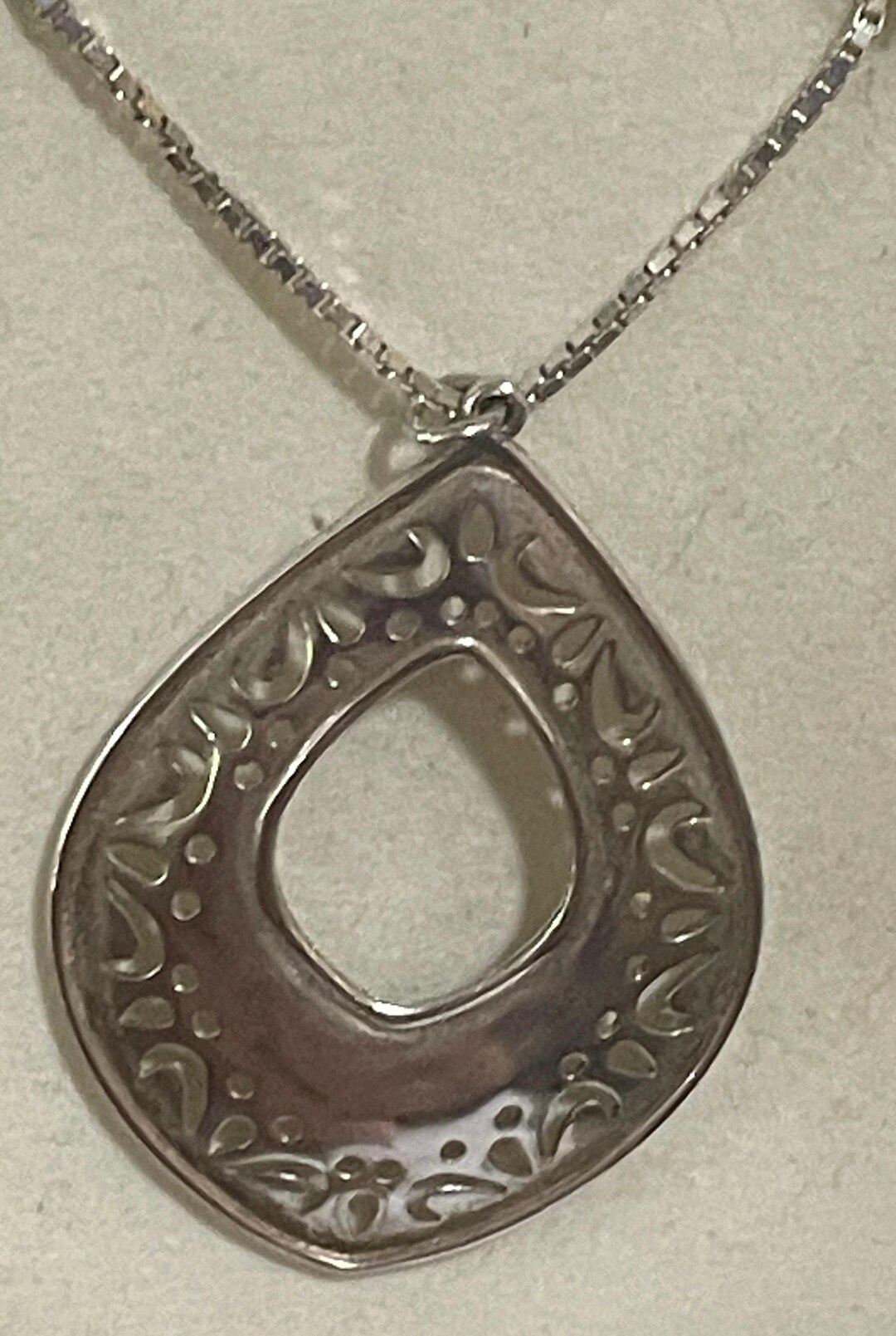 Silpada Sterling Silver and Features a Teardrop-shaped Pendant With a ...