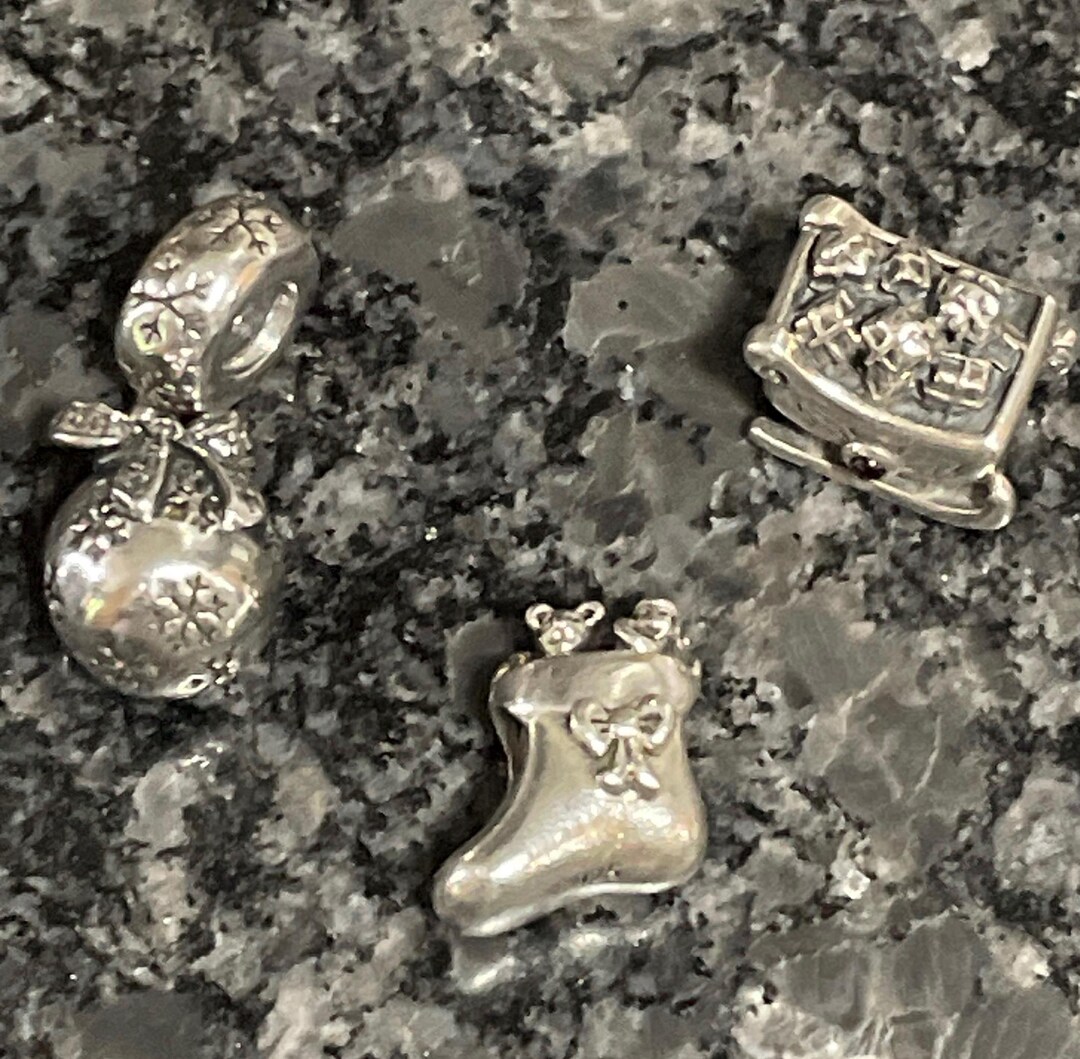 Pandora Holiday Charms ALE 925. Look Through Photos for Each Unique ...