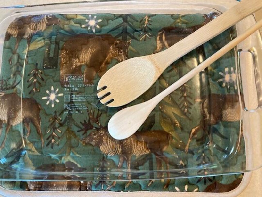 Father's Day Gift - Casserole Hot Pad - 9 X 13 Cabin Hot Pad -gift for ...