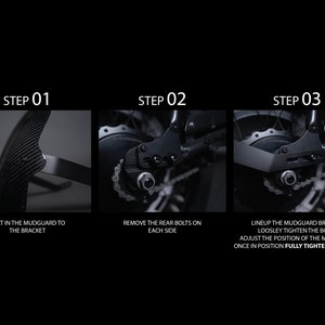 Rear Mudguard Carbon Fiber Edition - Etsy