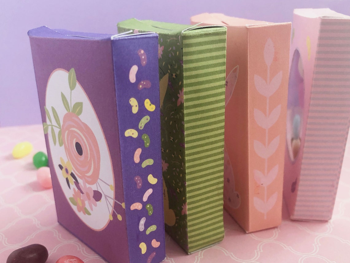 Easter Candy Boxes / Printable Craft / Box Template / Easter | Etsy