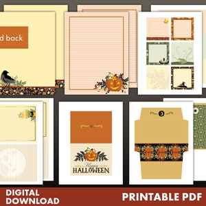 Witches' Brew Printable Stationery Set / Halloween Printables / Fall ...