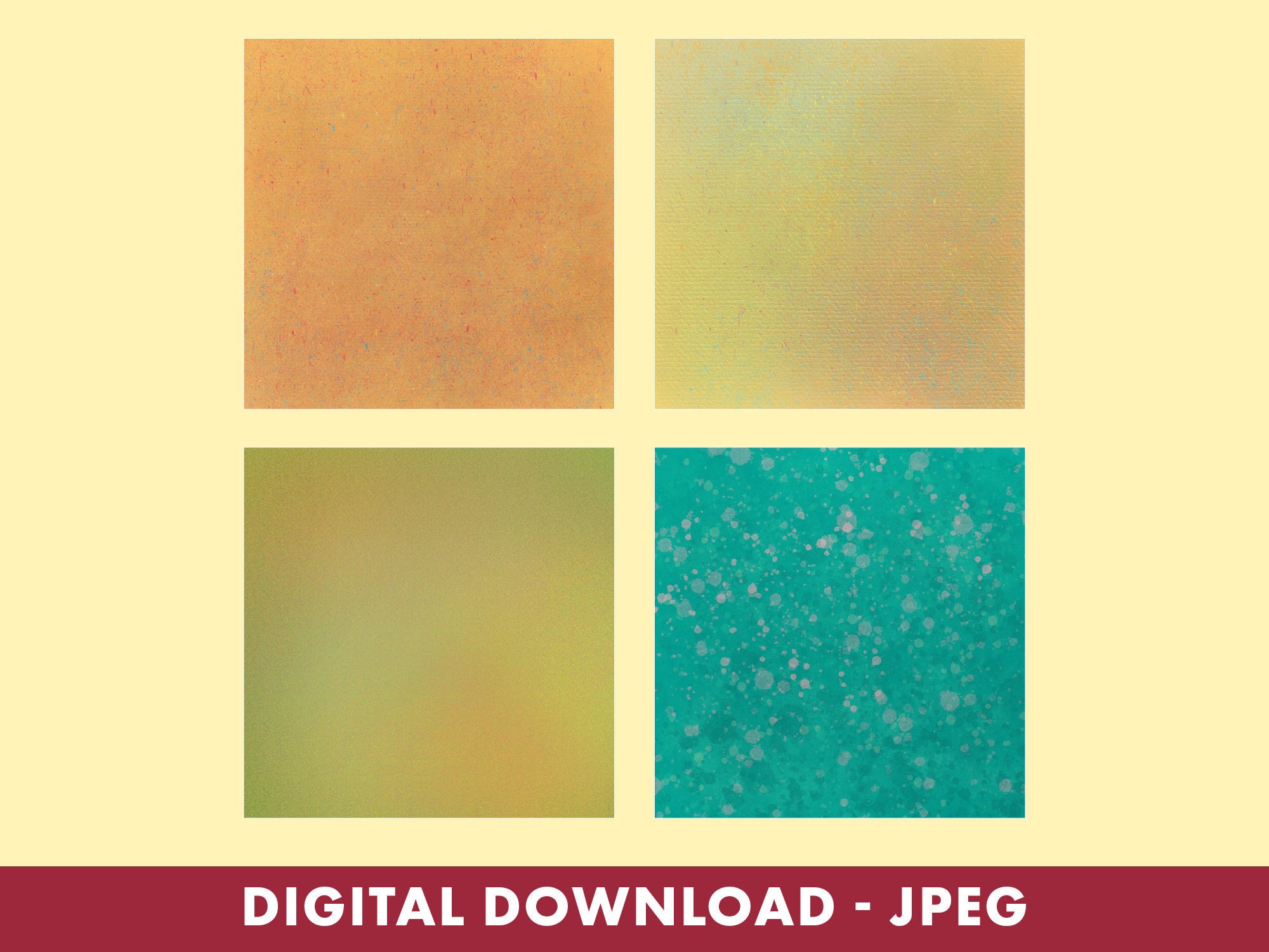 Colorful Craft Paper Printable Textured Paper / Colored - Etsy