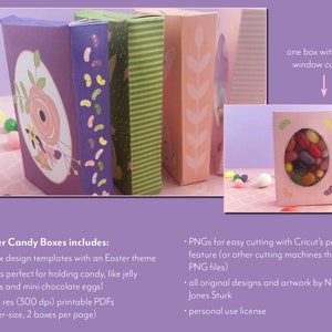 Easter Candy Boxes / Printable Craft / Box Template / Easter Craft ...