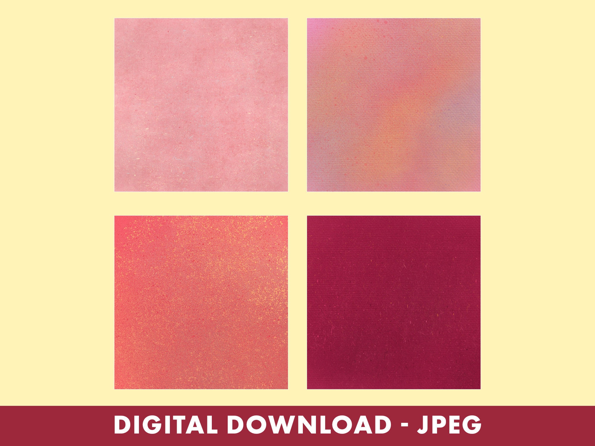 Colorful Craft Paper Printable Textured Paper / Colored - Etsy