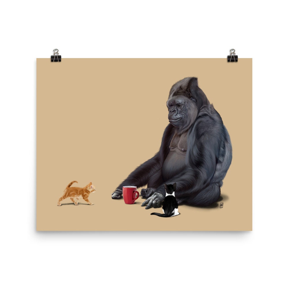 I Should, Koko (colour) Poster Art Print Ideal Gift Wall Hanging ...