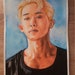 Wonho OPEN MIND Portrait Handmade Drawing Kpop Wall Art Decor - Etsy