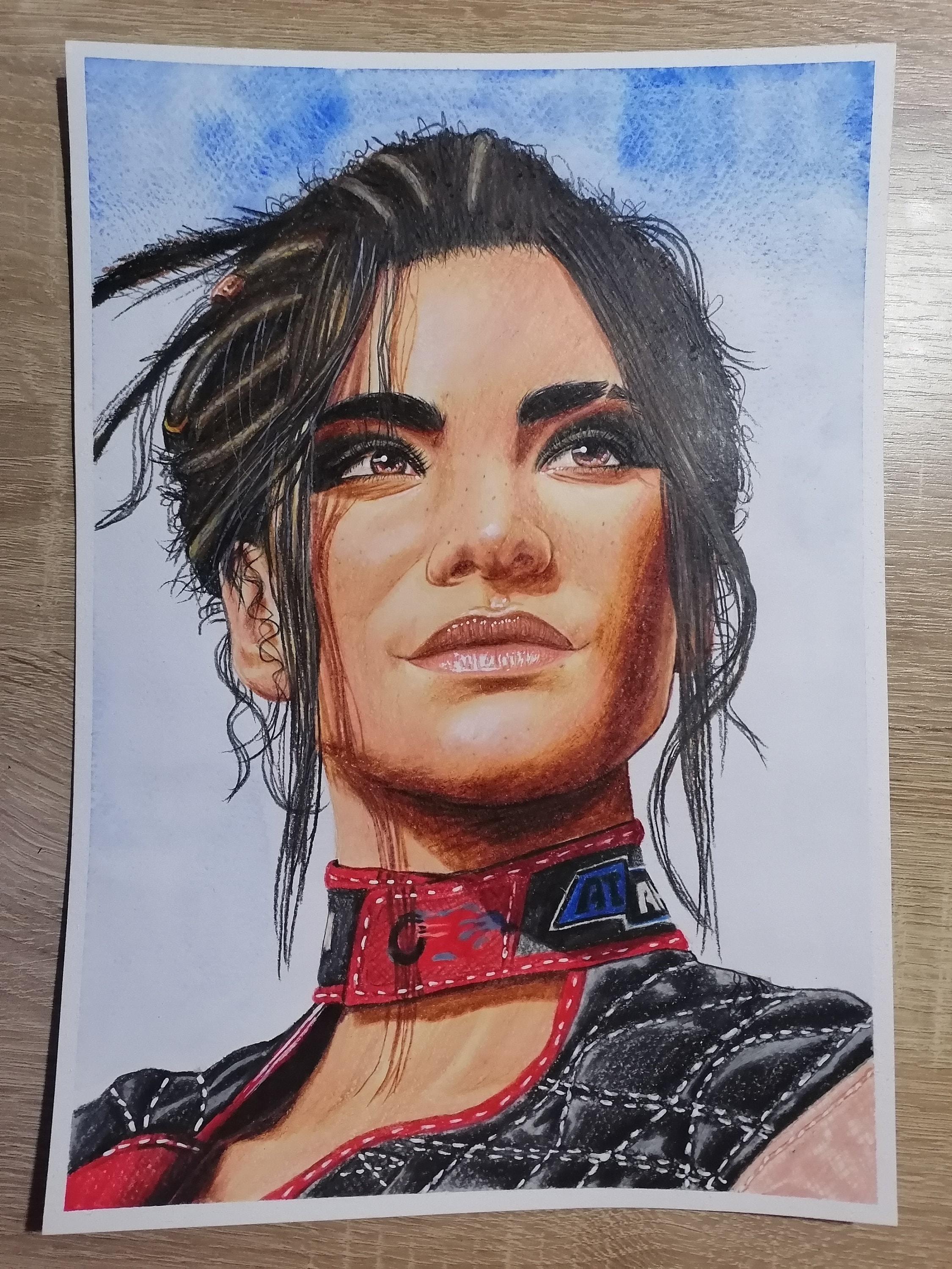 Cyberpunk 2077 Panam Palmer Portrait Handmade Drawing Wall Art Decor 21 ...