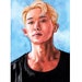 Wonho OPEN MIND Portrait Handmade Drawing Kpop Wall Art Decor - Etsy