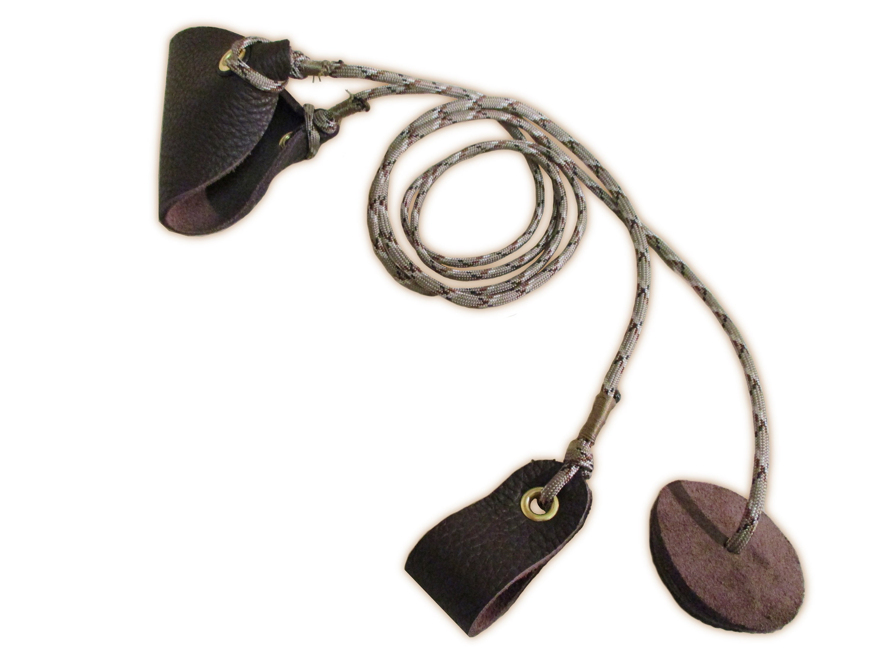 Shepherd Sling / Rock Sling / Survival Gear Desert Camo Handmade in the ...