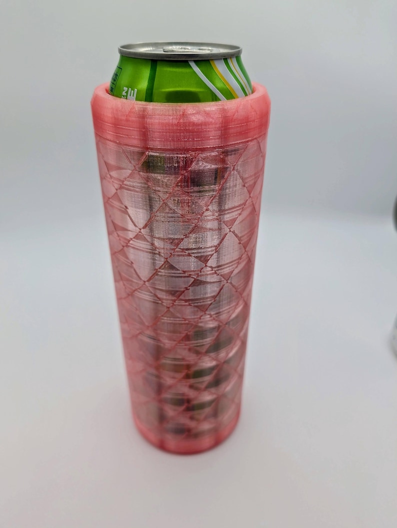 Tactical Reloadable Can Cooler | 3D Printed Drink Sleeve | Single or ...