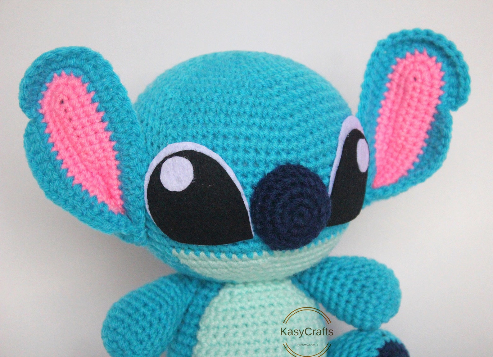 Handmade Stitch Crocheted Stitch Handmade Dolls Stuffed Stitch - Etsy