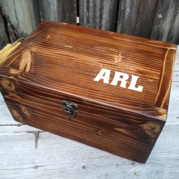 Carved Wooden Box for Men - Etsy