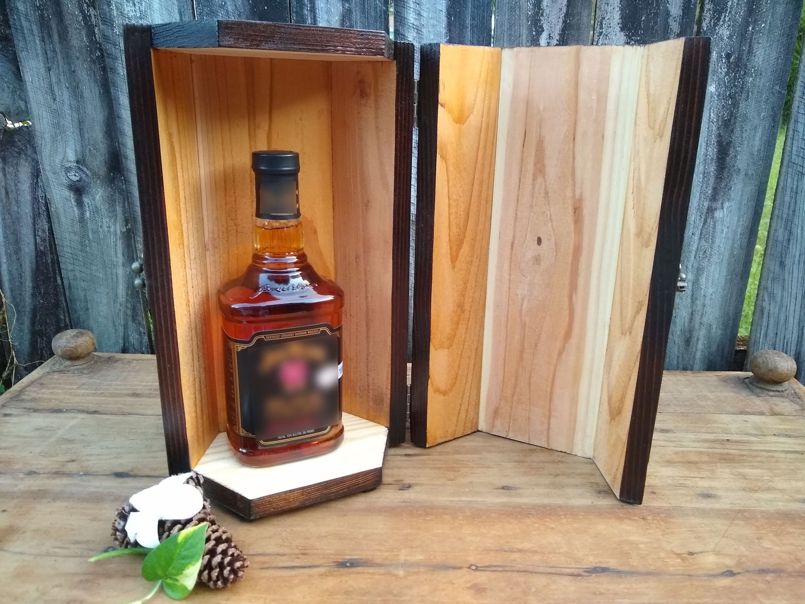 Personalized Bourbon Whiskey Box Gift for Mom for Him - Etsy