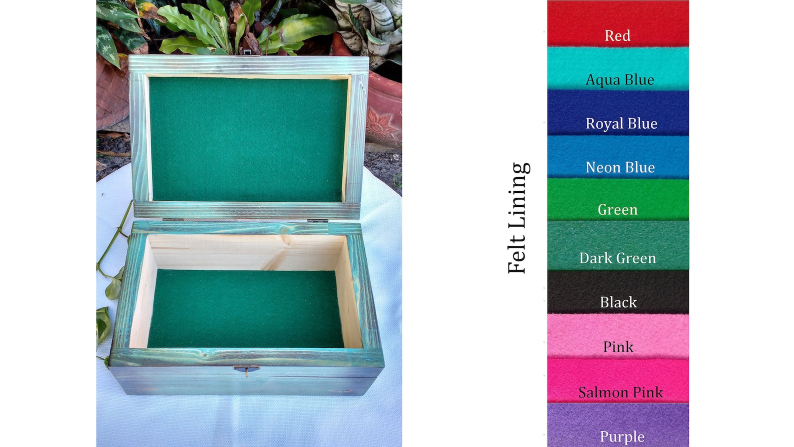 Personalized Memory Box With Lock Father's Dad Gift, Beautifully ...