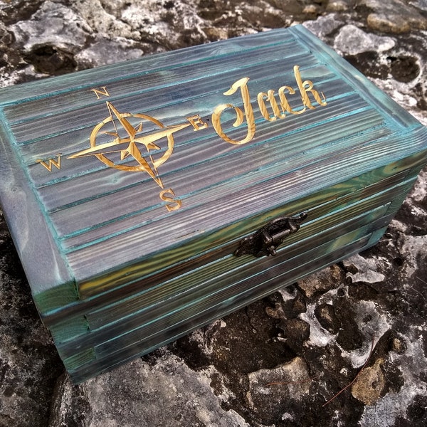 Rustic Wooden Box - Etsy