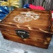 USMC Memory Box for Marines and Veterans, A Large Wooden Box ...