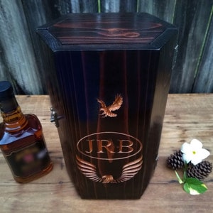 Personalized Bourbon Whiskey Box, Gift for Dad for Him, Bourbon Gifts ...