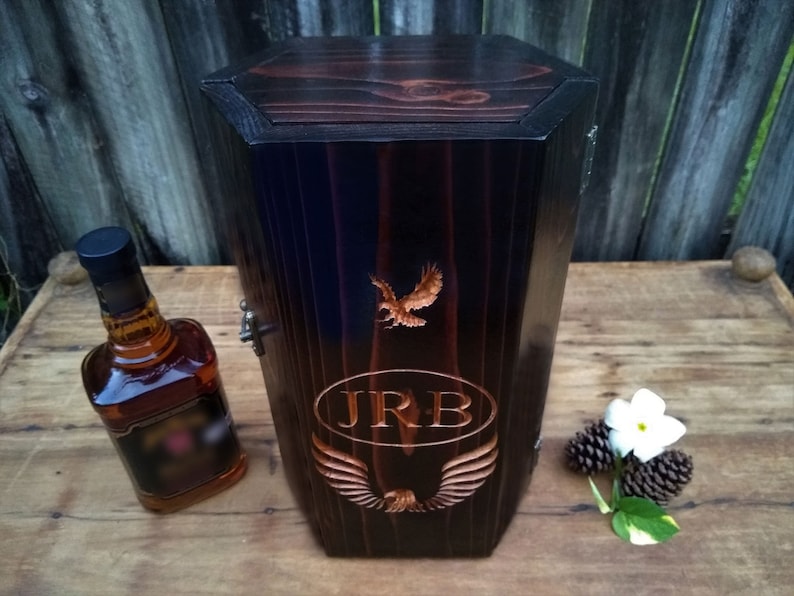 Personalized Bourbon Whiskey Box Gift for Mom for Him - Etsy