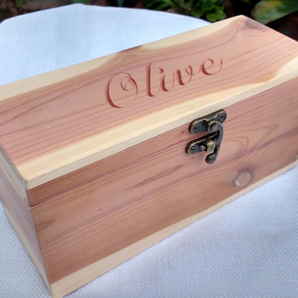 Cedar Jewelry Box - Etsy