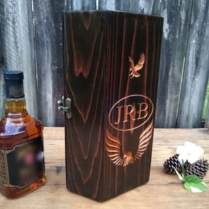 Personalized Bourbon Whiskey Box, Gift for Dad for Him, Bourbon Gifts ...