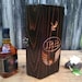 Personalized Bourbon Box, Handcrafted Cedar Whiskey Gift, Engraved ...