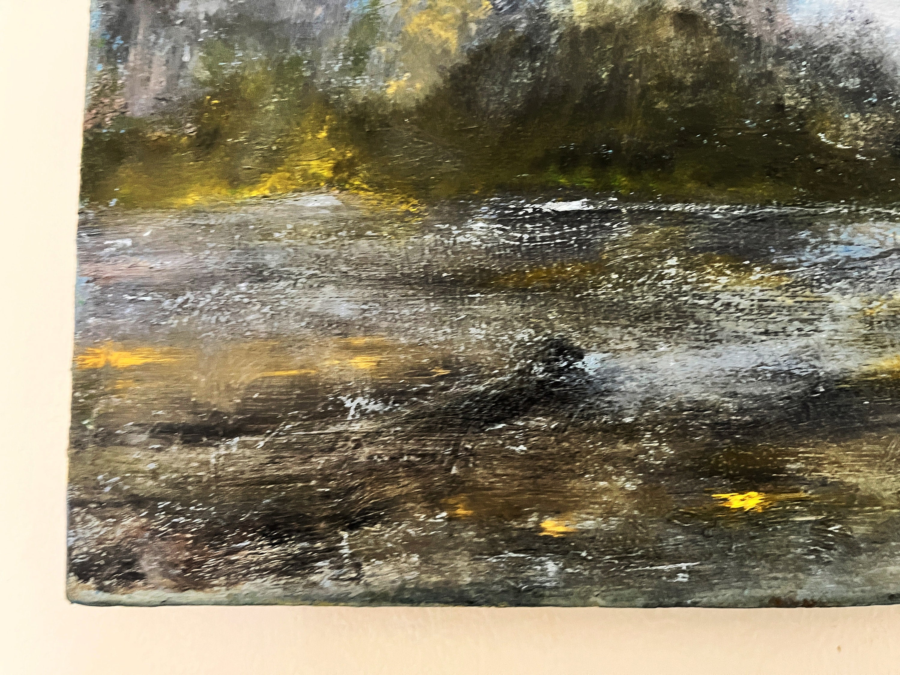 Original and Unique Oil Painting on Stretched Canvas, New Landscape Art ...