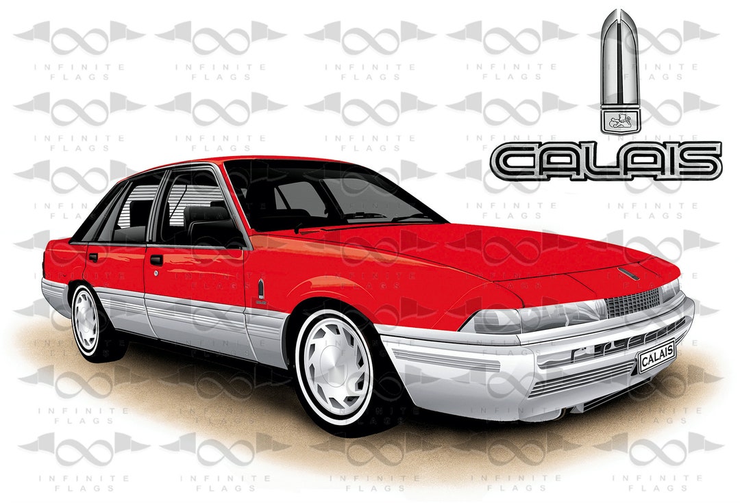 Holden VL Calais Sedan RED Flag/banner 150cm X 90cm NEW - Etsy Australia